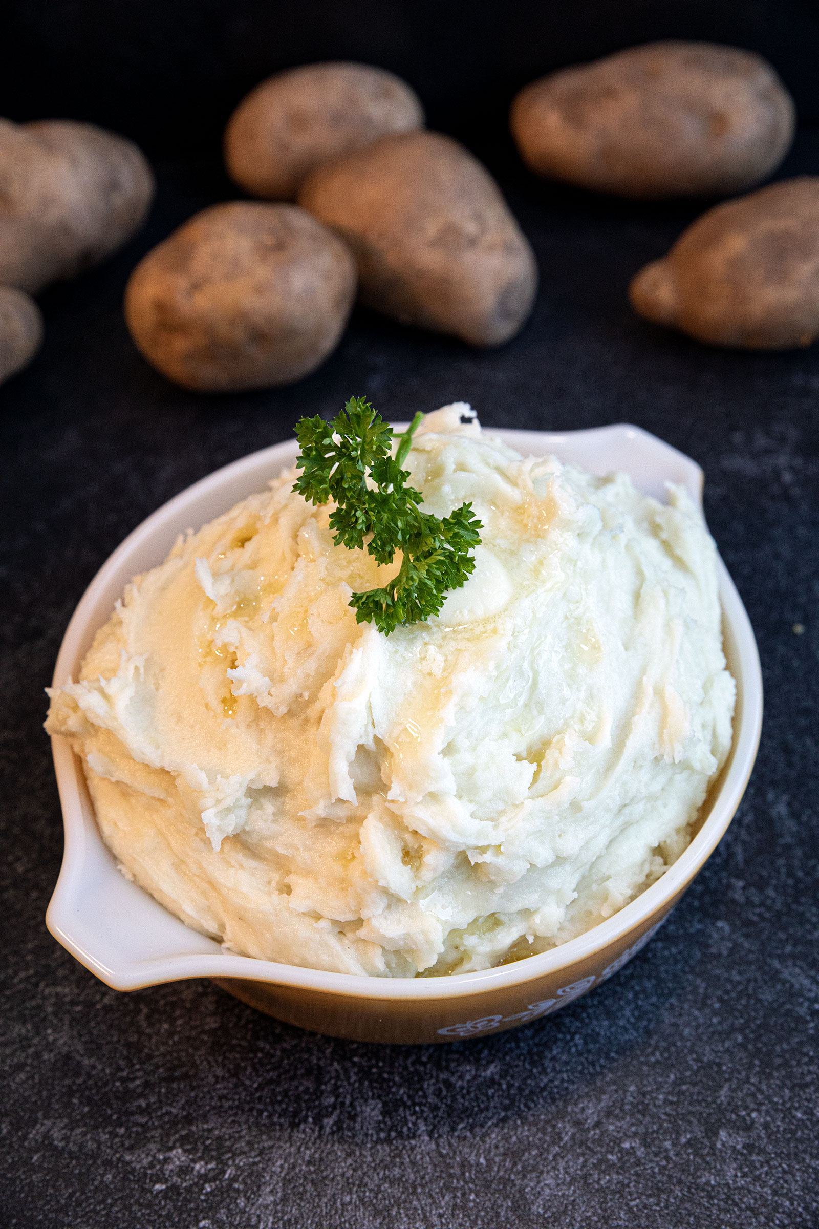 Microwave Mashed Potatoes - Fast and Slow Cooking