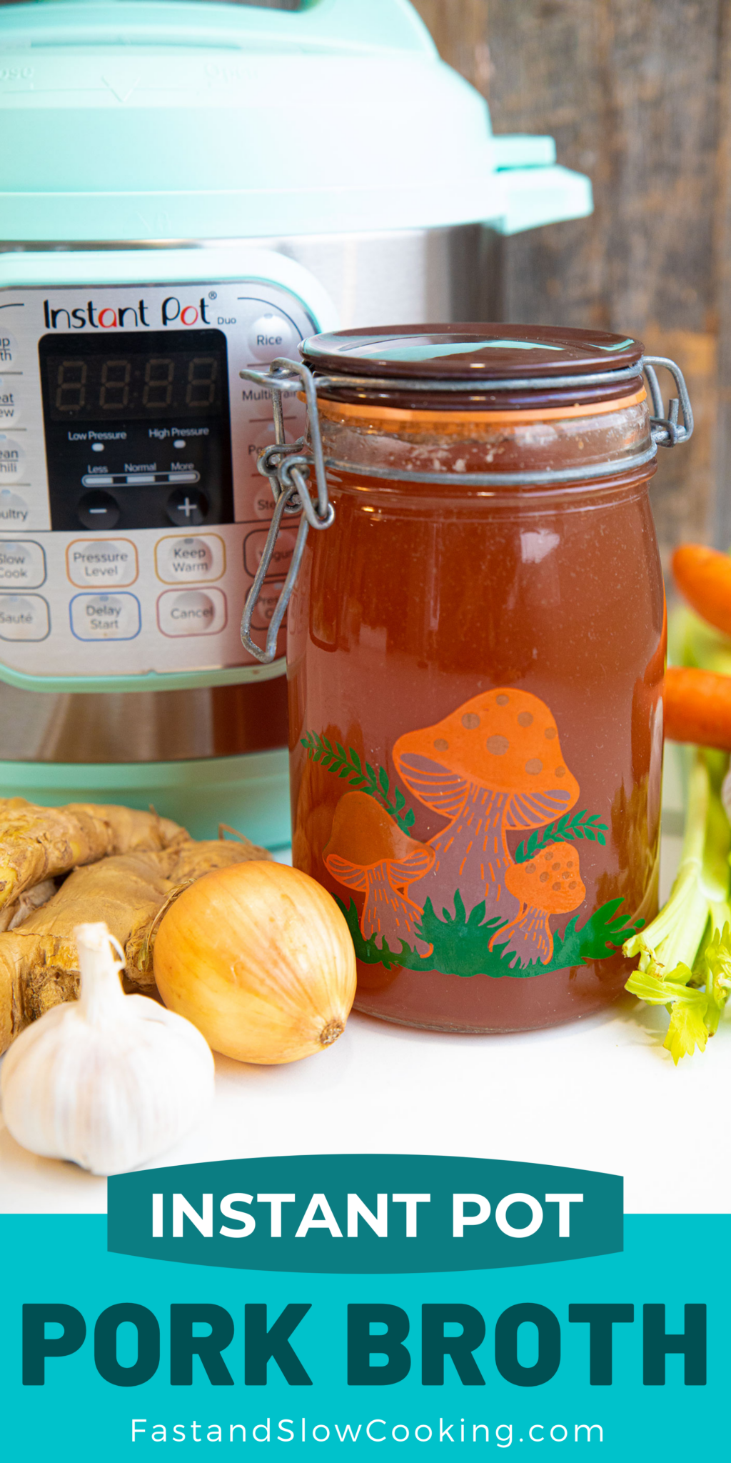 Pork Broth - Fast and Slow Cooking